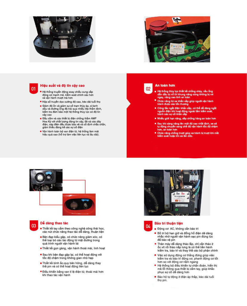 Xe nâng tay điện EPT20-20WA